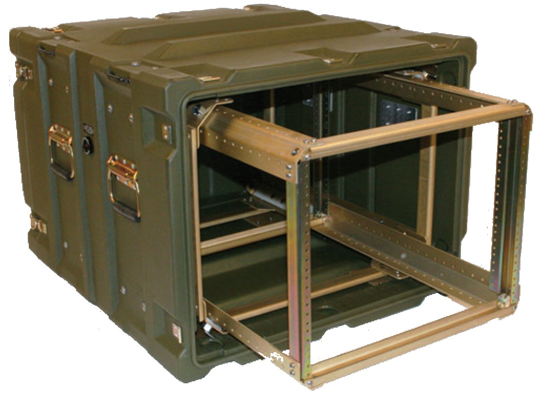 ZERO Warrior ZDRR04 4U Rackmount Case, removable rack - Sierra Cases