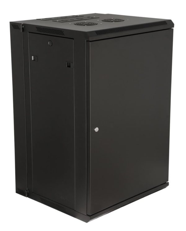 Gator Cases GRW2018508 18U Hinged Wall Rack, Steel Door - Sierra Cases