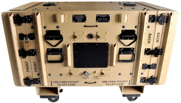 Target Military 15U Rackmount Case - Sierra Cases