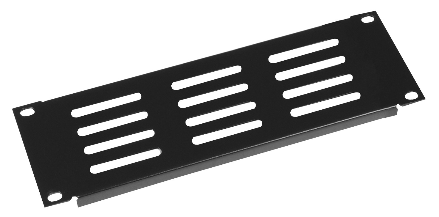 Gator Cases GRW-HALFRKPNLVNT1 Half Rack Width 1U vented panel - Sierra ...